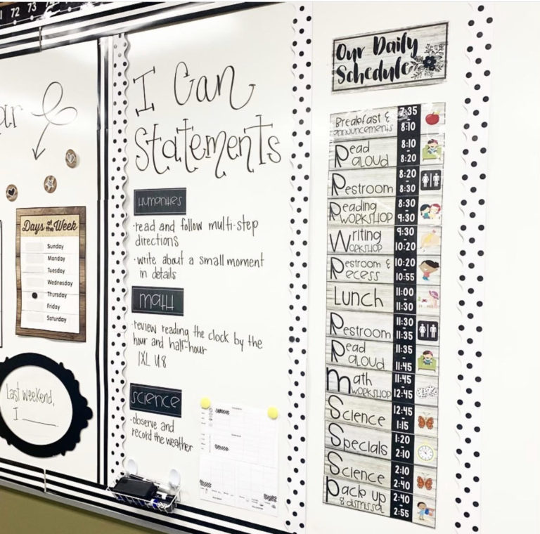 FARMHOUSE SHIPLAP CLASSROOM DECOR IDEAS | Happy Days in First Grade