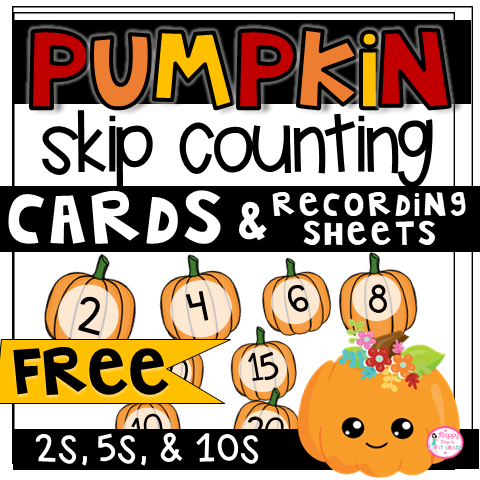 Pumpkin Skip Counting FREEBIE | Happy Days in First Grade