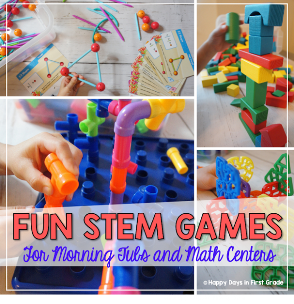Math Tubs Archives | Happy Days in First Grade