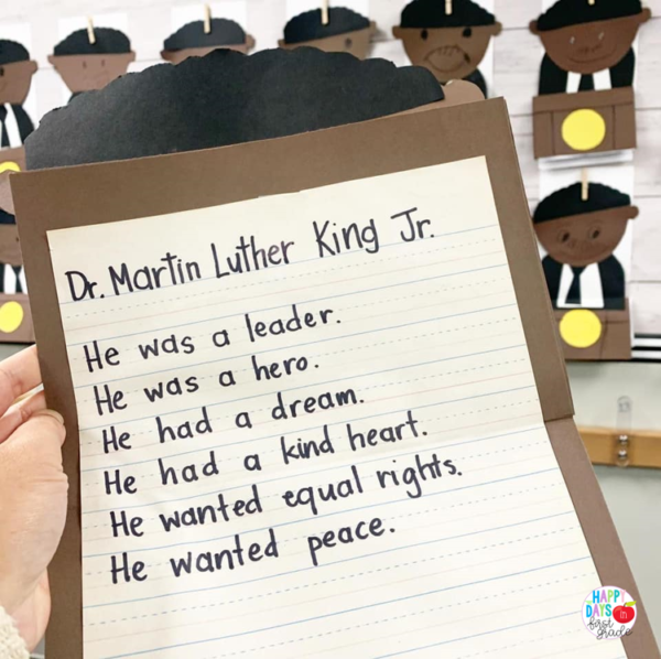 All About Martin Luther King, Jr: Teaching Ideas and Activities | Happy ...