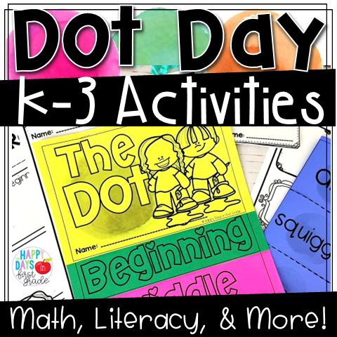 Ways to Celebrate Dot Day | Happy Days in First Grade